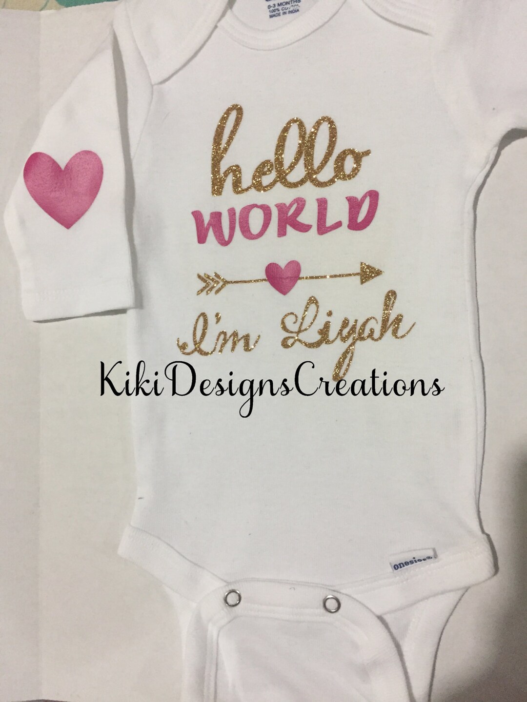 Hello World Onesie, Hello World Newborn Outfit, Hello World, Hello ...