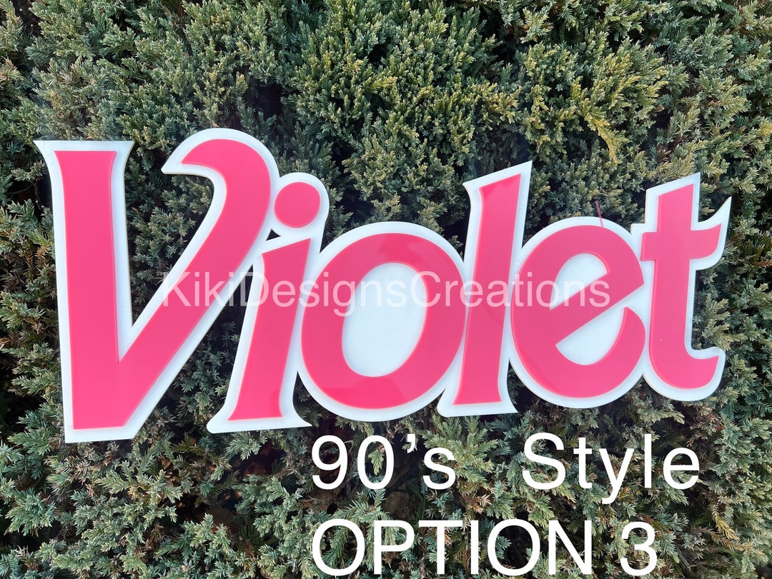 Toy Doll Name Sign Personalize Custom Wood, Nombre Toy Doll Giant Box ...