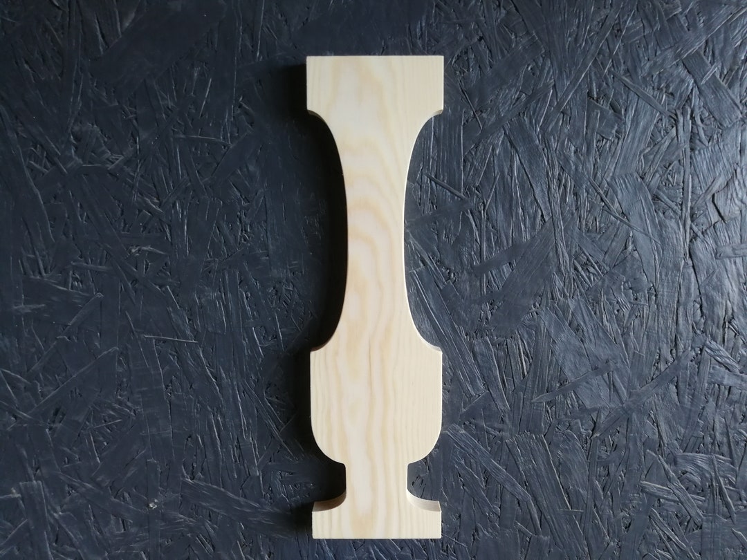 Flat Sawn Decorative Porch Baluster From Pine Wood - Etsy