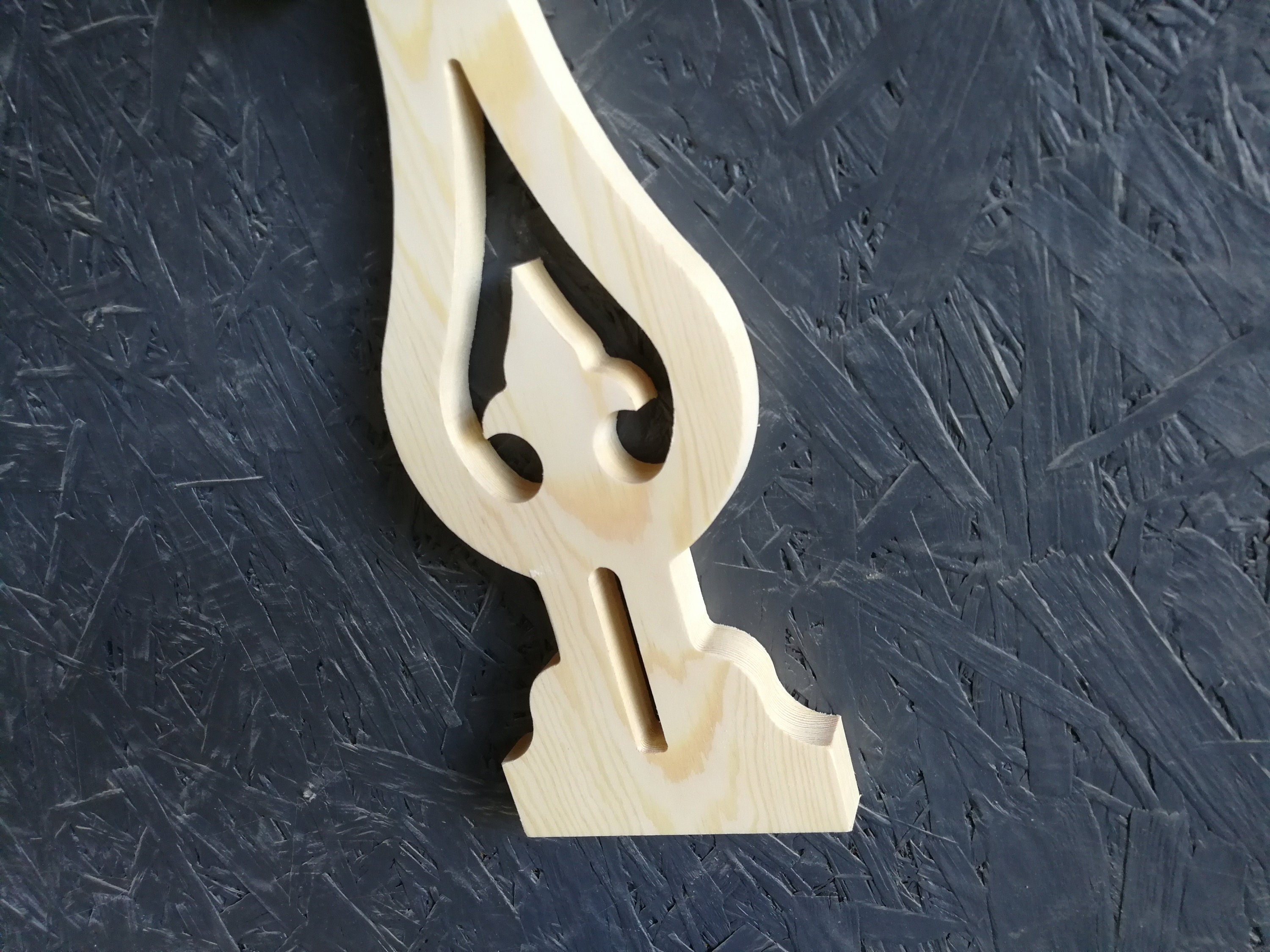 Flat Sawn Decorative Porch Baluster From Pine Wood - Etsy