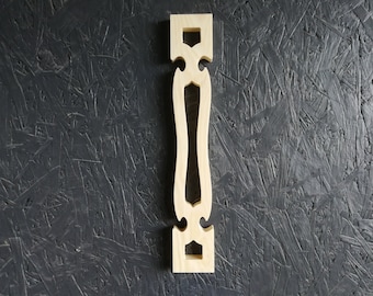 Flat Sawn Decorative Porch Baluster From Pine Wood - Etsy