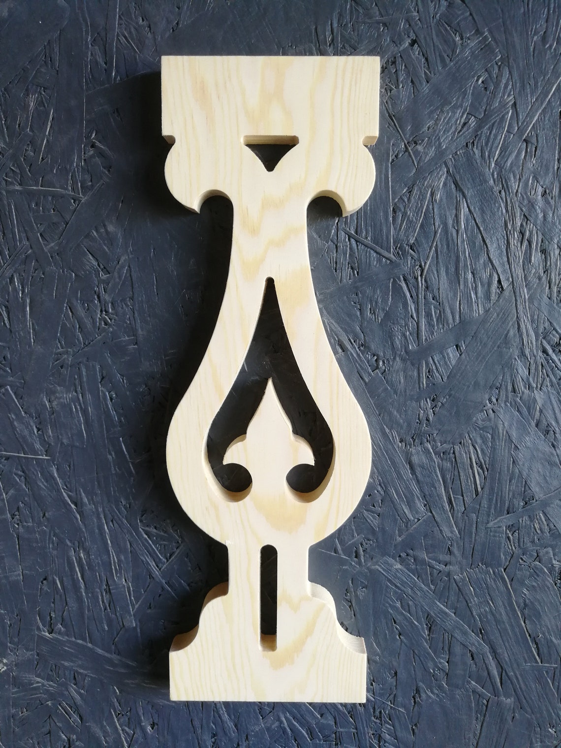 Flat Sawn Decorative Porch Baluster From Pine Wood - Etsy