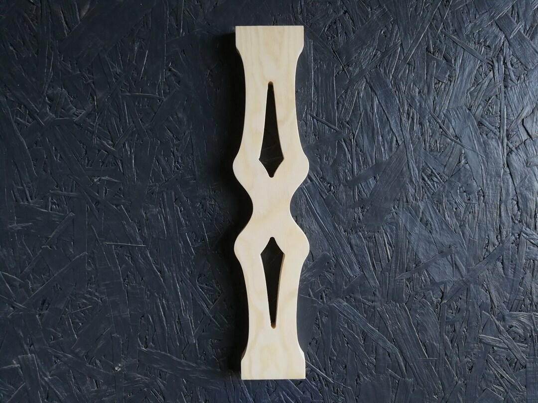 Flat Sawn Decorative Porch Baluster From Pine Wood - Etsy