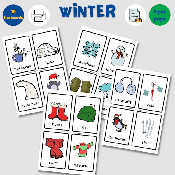 Vintage Flashcards - Etsy