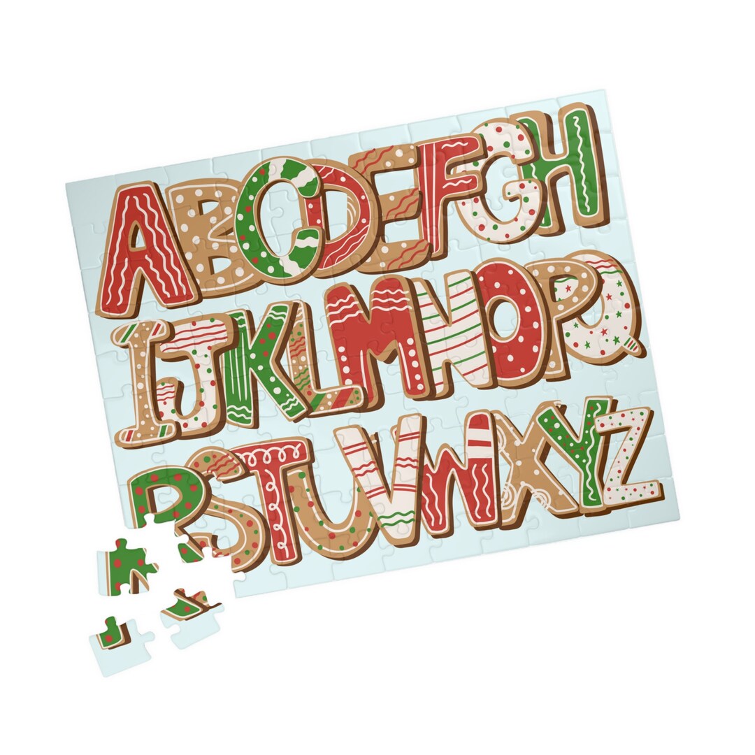 ABC Kids' Puzzle 110 Pcs Easy Learn Alphabets Game Jigsaw - Etsy