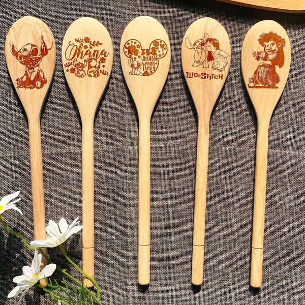 Lilo and Stitch Spoons - Etsy