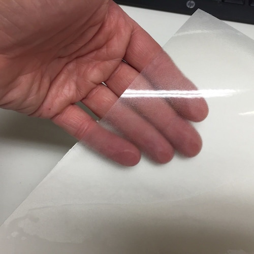 Clear Transparent Sheets Self-adhesive Protective Film - Etsy
