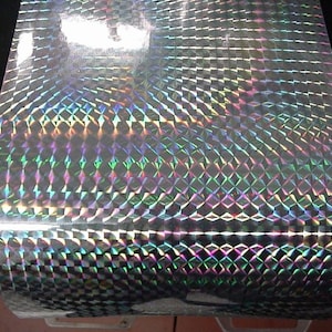 Holographic Prism Sign Vinyl, Free Shipping for USA, Iridescent Vinyl ...