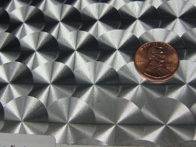 LARGE Engine Turn Sign Vinyl, Choose Your Color and Size, Self-adhesive ...