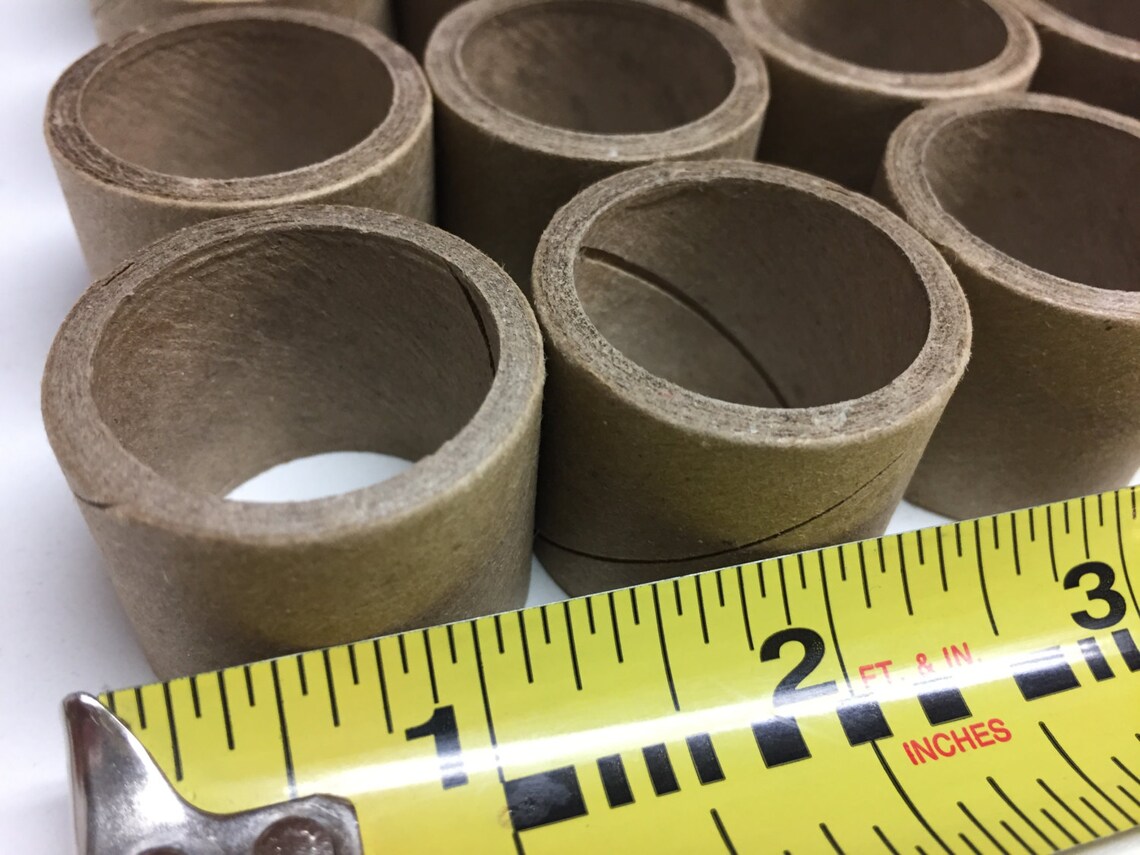 Tape Cores, Box of 25, 1 Inch Wide X 1 Inch ID, Heavy Duty Cardboard ...