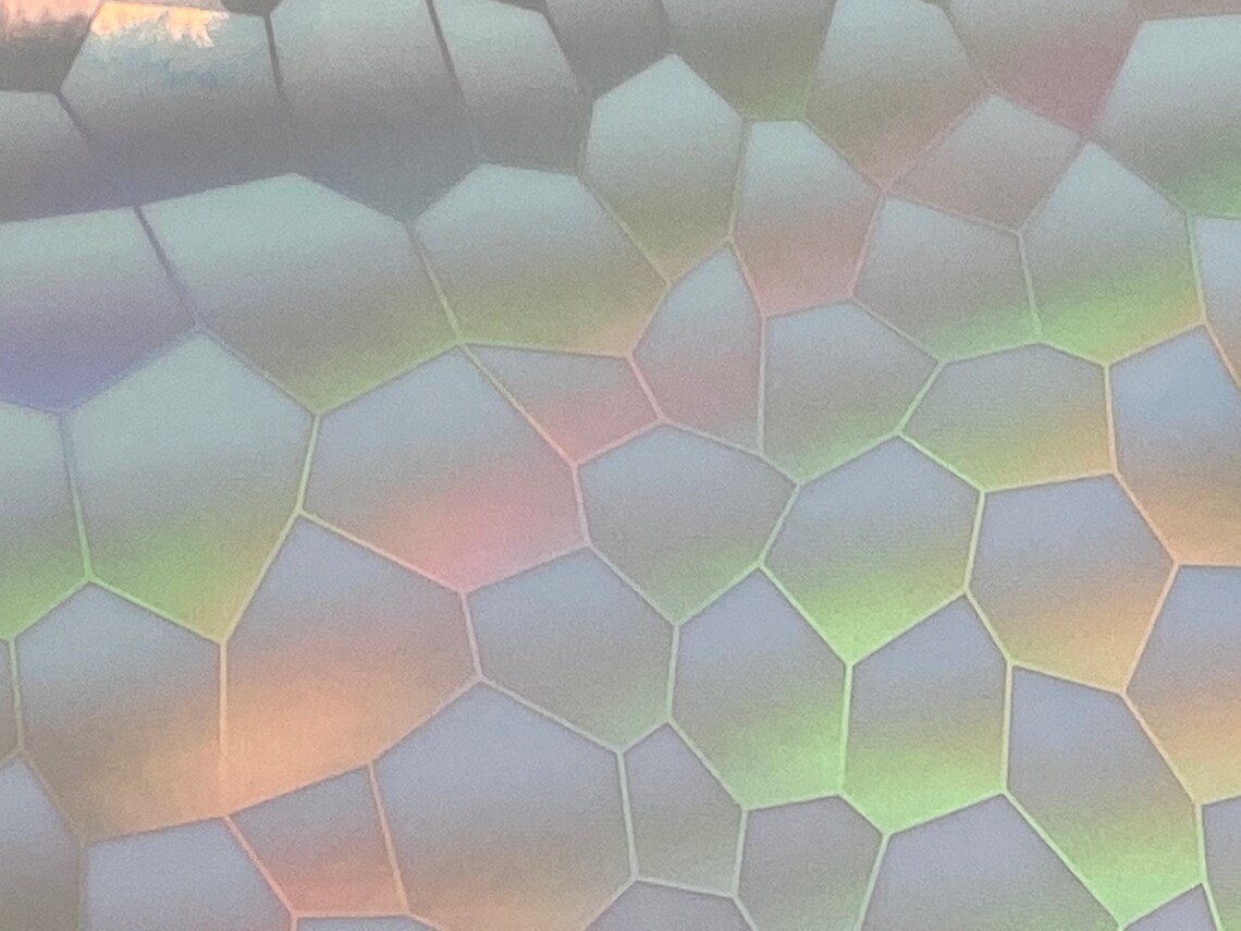Holographic Turtle Shell Pattern Adhesive Vinyl - Etsy