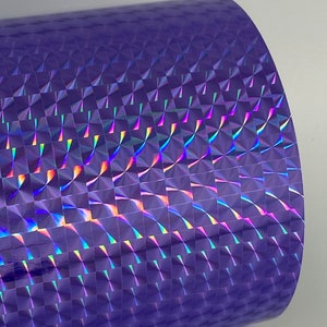 Holographic Prism Sign Vinyl, Free Shipping for USA, Iridescent Vinyl ...