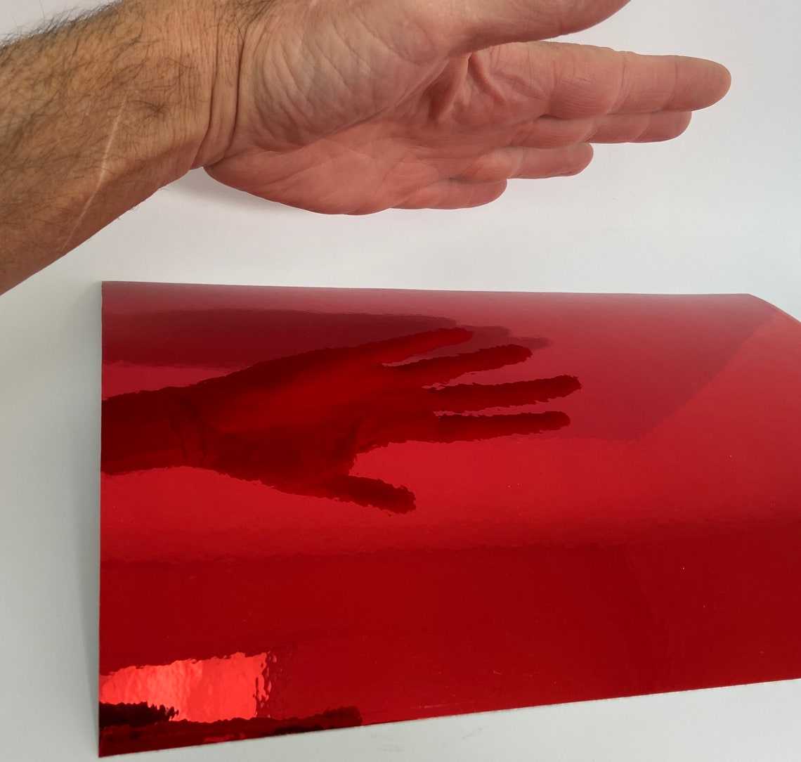 Chrome Sign Vinyl, Metallic Plastic, Plastic Sheeting, Adhesive Coated ...