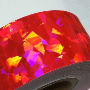Holocrystal, Kaleidoscope, Holographic Tape, Free Shipping for USA ...