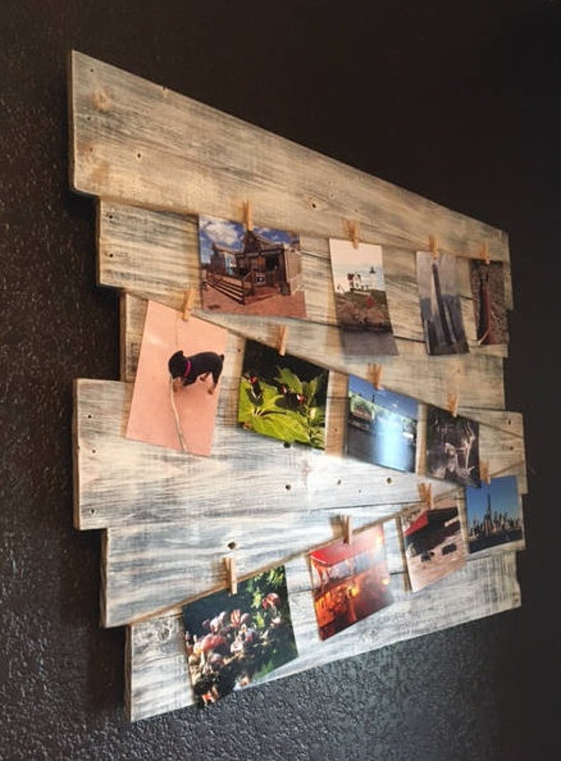 Picture board photo board photo memory board memory board | Etsy