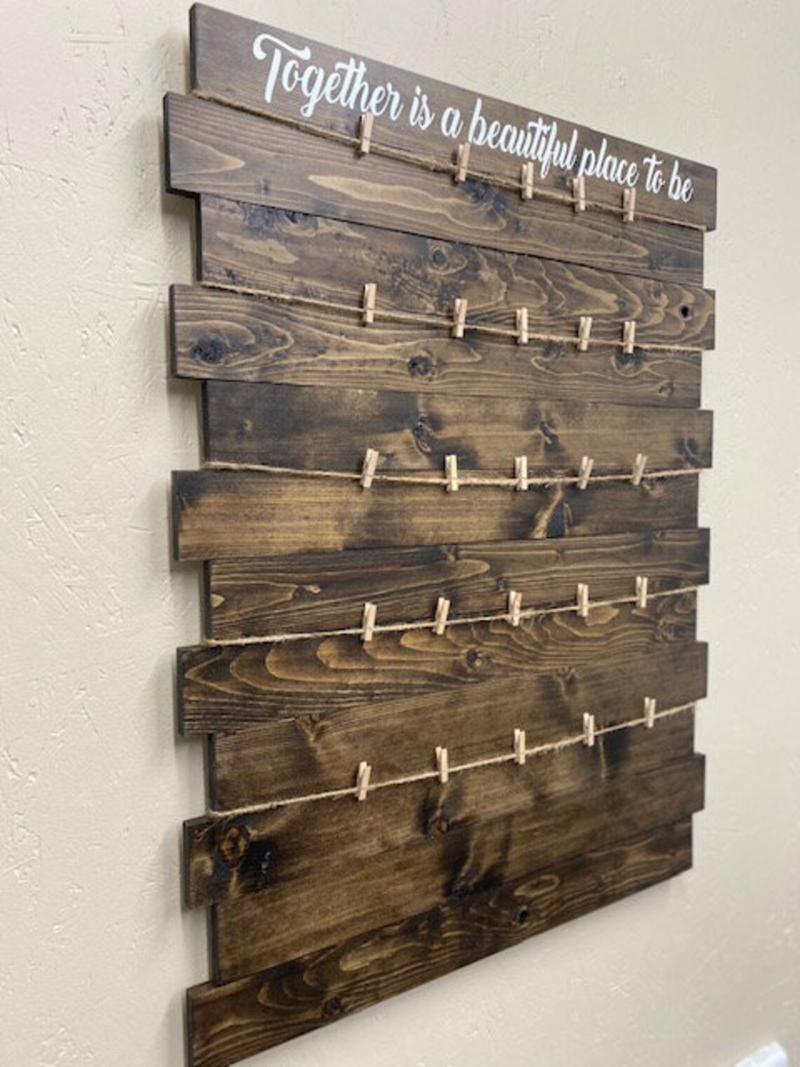 Photo Board Picture Display Picture Board Wedding Photo - Etsy