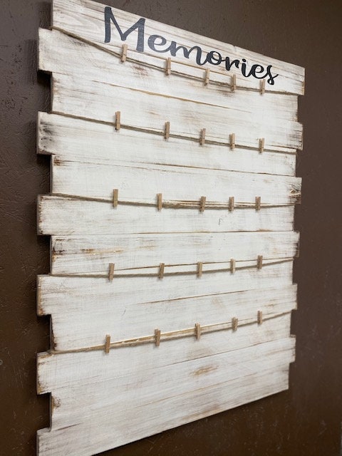 Photo Board Picture Display Picture Board Wedding Photo - Etsy