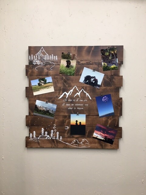 Picture frame collage photo board collage picture frame | Etsy