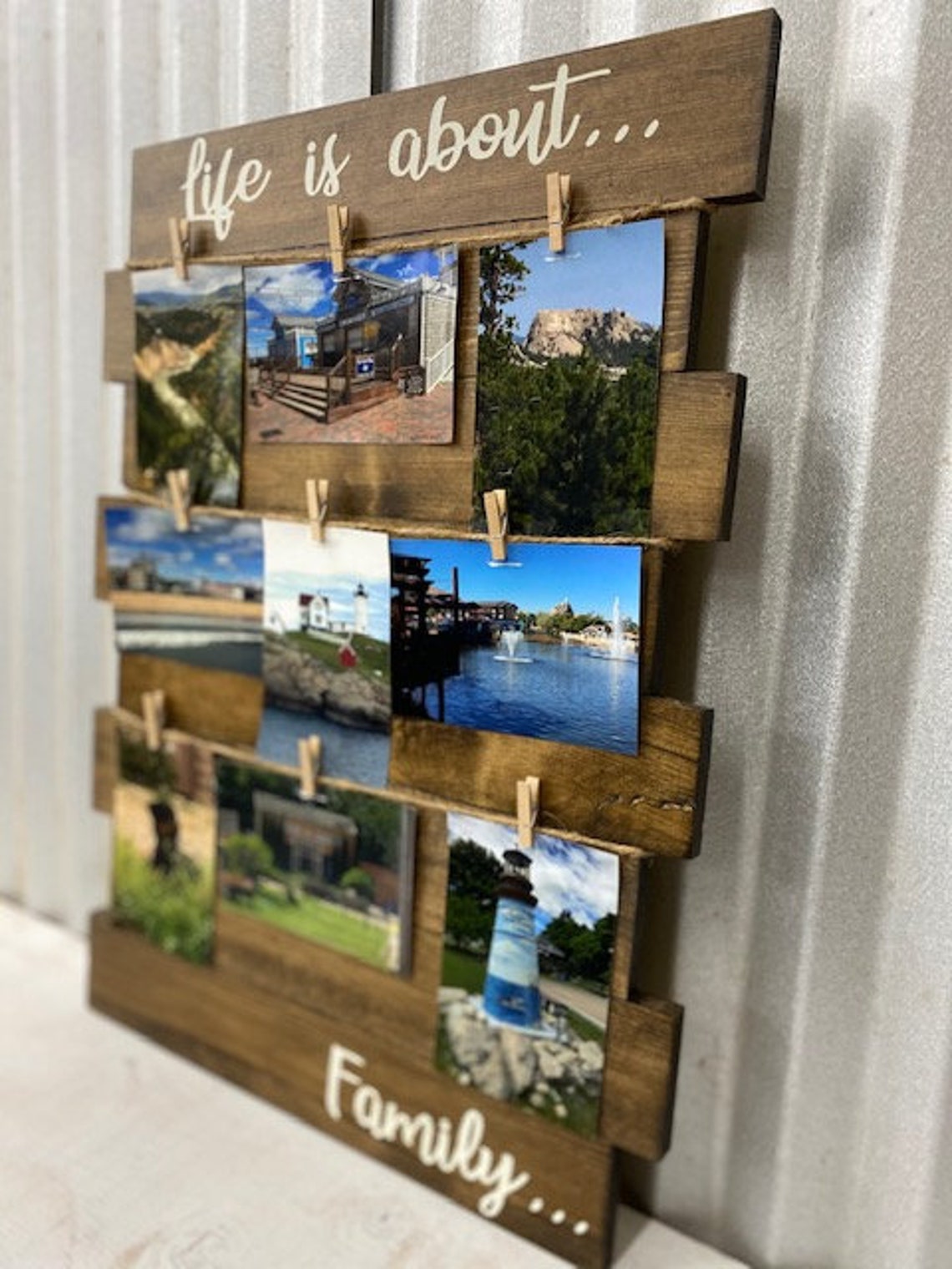 Picture Frame Collage Photo Board Collage Picture Frame - Etsy