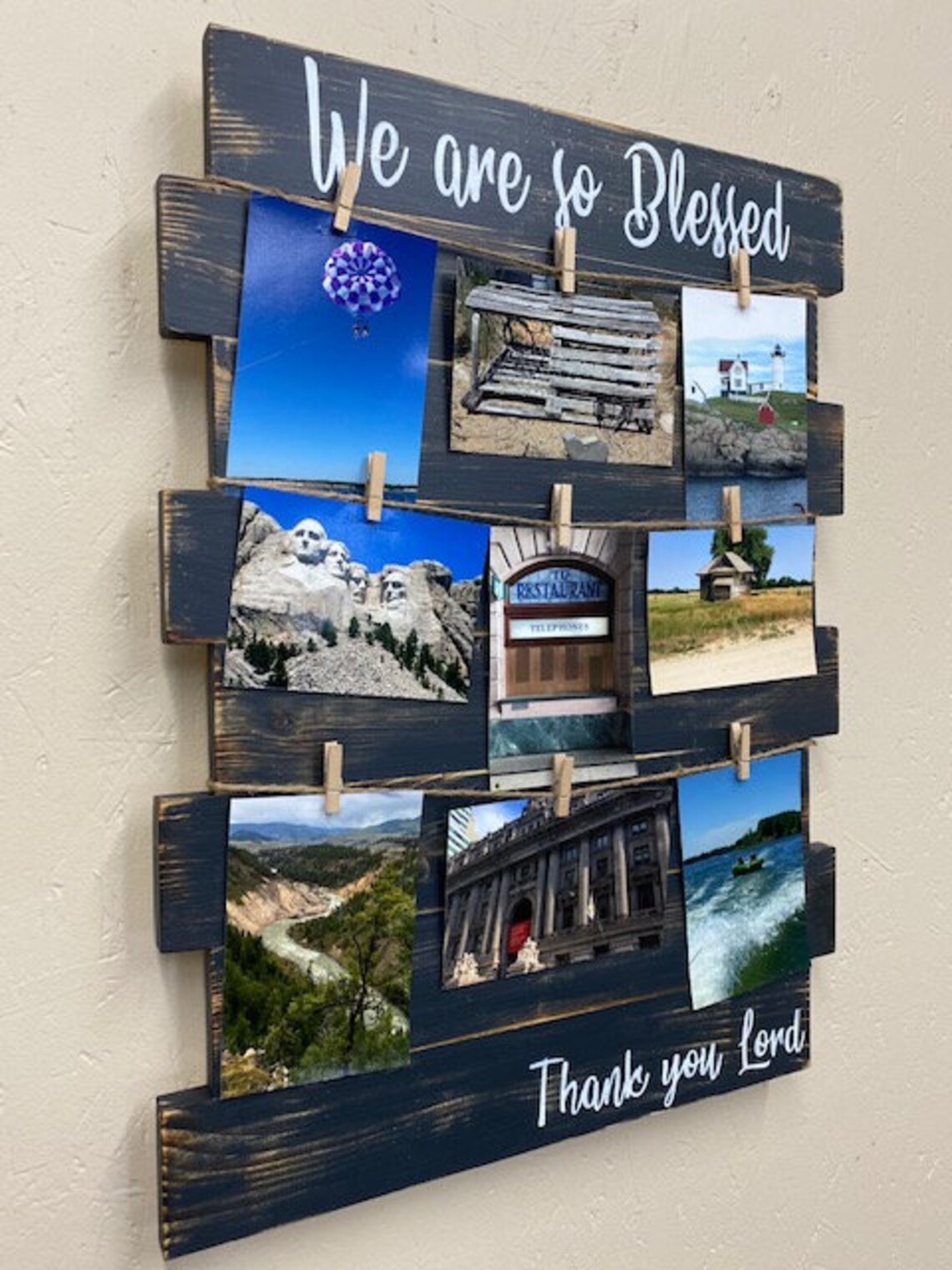 Picture Frame Collage Photo Board Collage Picture Frame | Etsy