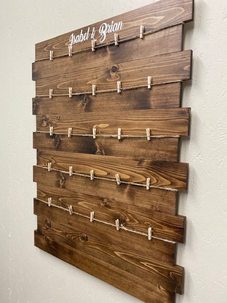 Photo Board Picture Display Picture Board Wedding Photo - Etsy