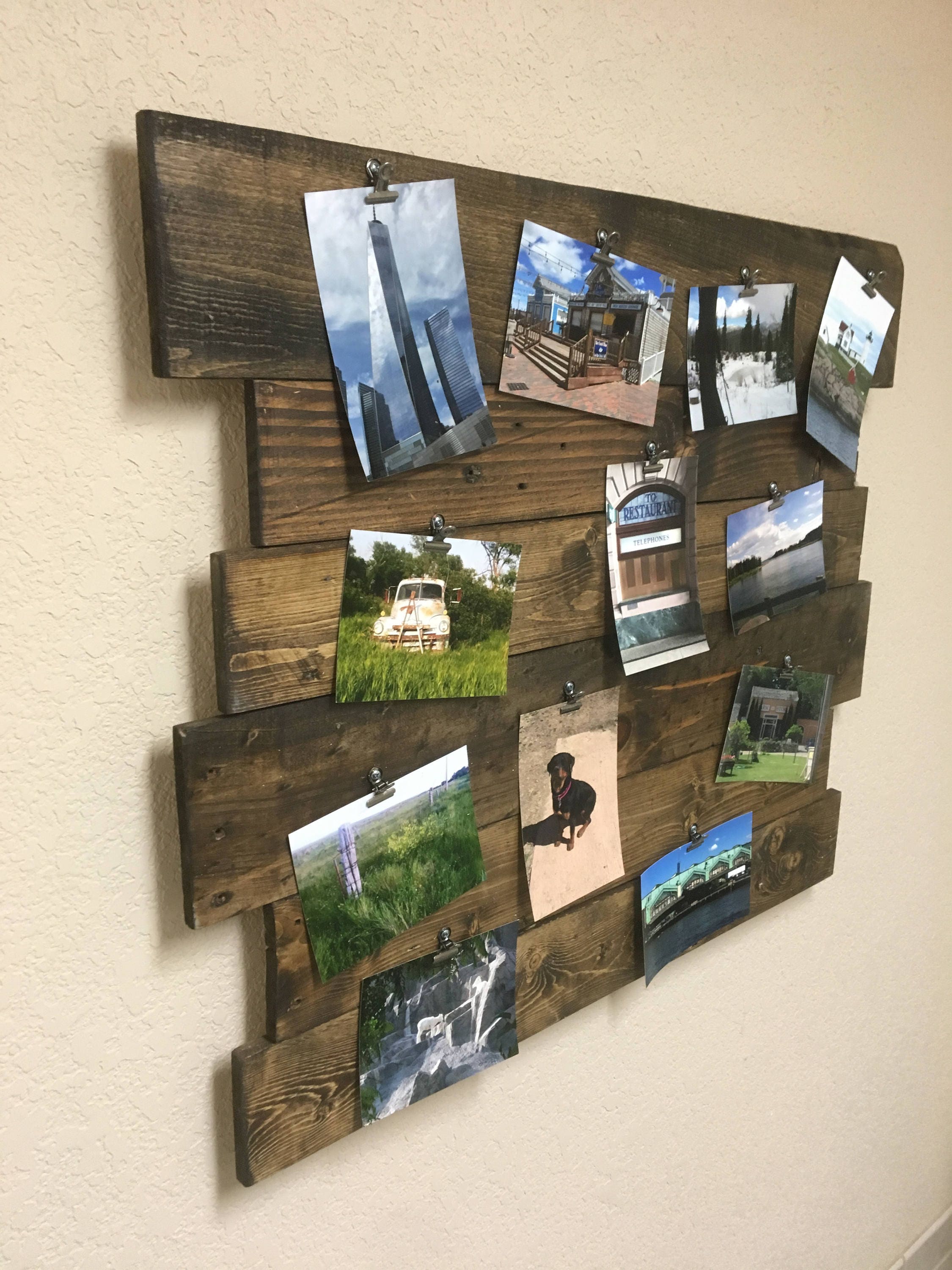 Photo Board Picture Board Photo Memory Board Memory Board - Etsy