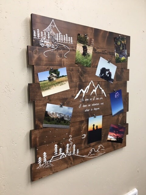 Picture frame collage photo board collage picture frame | Etsy