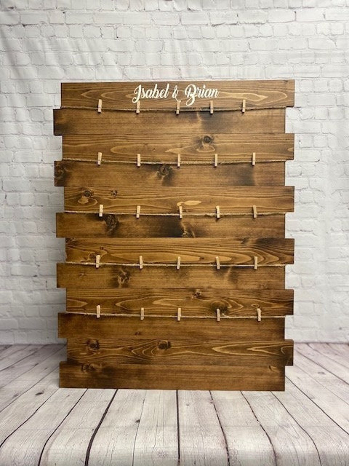 Photo Board Picture Display Picture Board Wedding Photo - Etsy