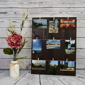 Photo board Picture Board Photo memory board Memory board | Etsy