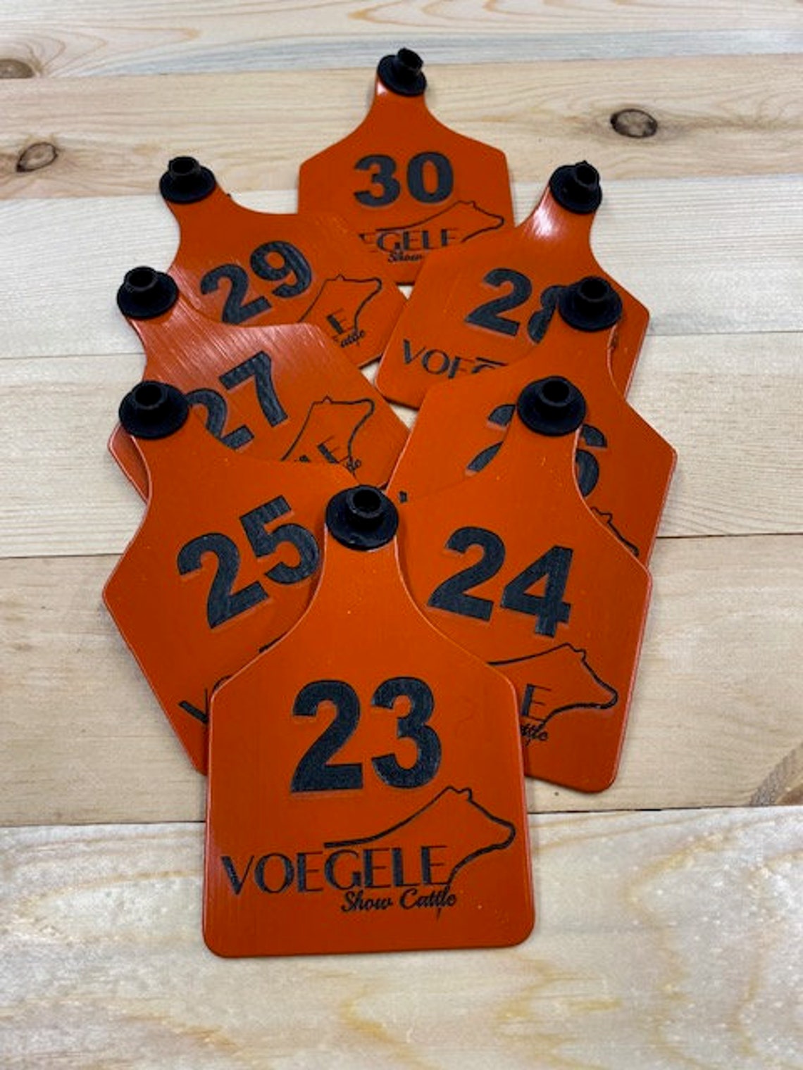 Custom Livestock Large Engraved Tags, Goat Tag, Sheep Ear Tag, Cattle ...