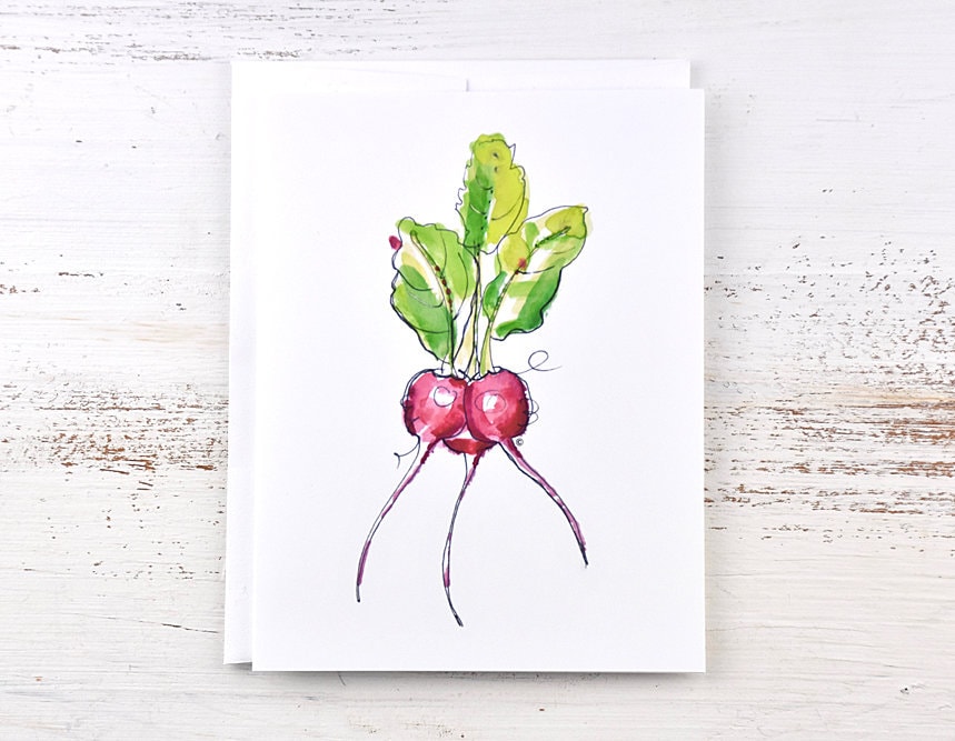 Root Vegetables Food Cards Food Lover Cards for Cooks Vegetable Card ...
