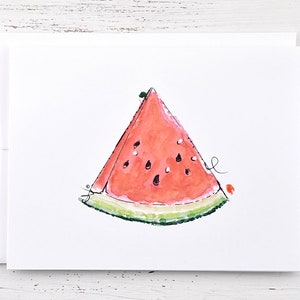Food Card - Watermelon Card - Fruit Card - Summer Fruit - Fruit - BBQ ...