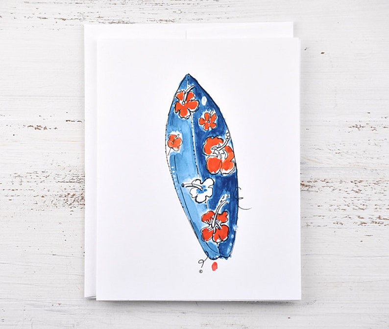Surfing Card - Cards for Surfers - Surf Lover - Cards for Surf Lovers ...