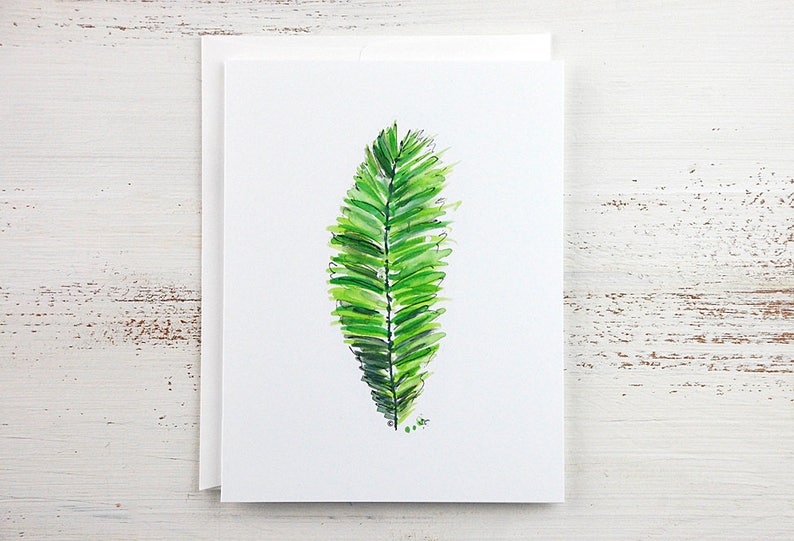 Tropical Note Card Set - Etsy