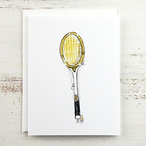 Tennis Cards - Tennis Racquet Cards - Tennis Lover Cards - Cards for ...