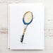 Sports Card Tennis Card Cards for Tennis Lover Sports Lover Blue Tennis ...