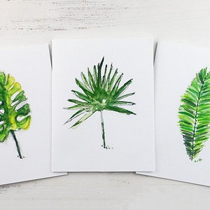 Tropical Note Card Set - Etsy
