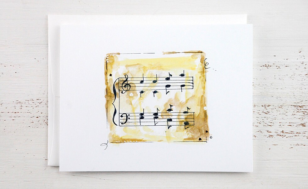 Music Cards - Cards for Music Lovers - Cards for Musicians - Personal ...