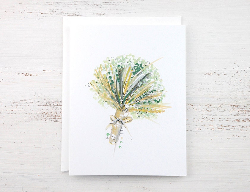 Flower Cards Cards for Flower Lover Garden Cards Garden Party Garden ...