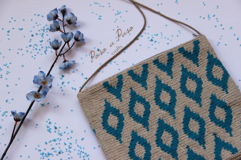 Moroccan Crochet Side Bag PATTERN, Crochet Bag Pattern, Pdf With Graph ...