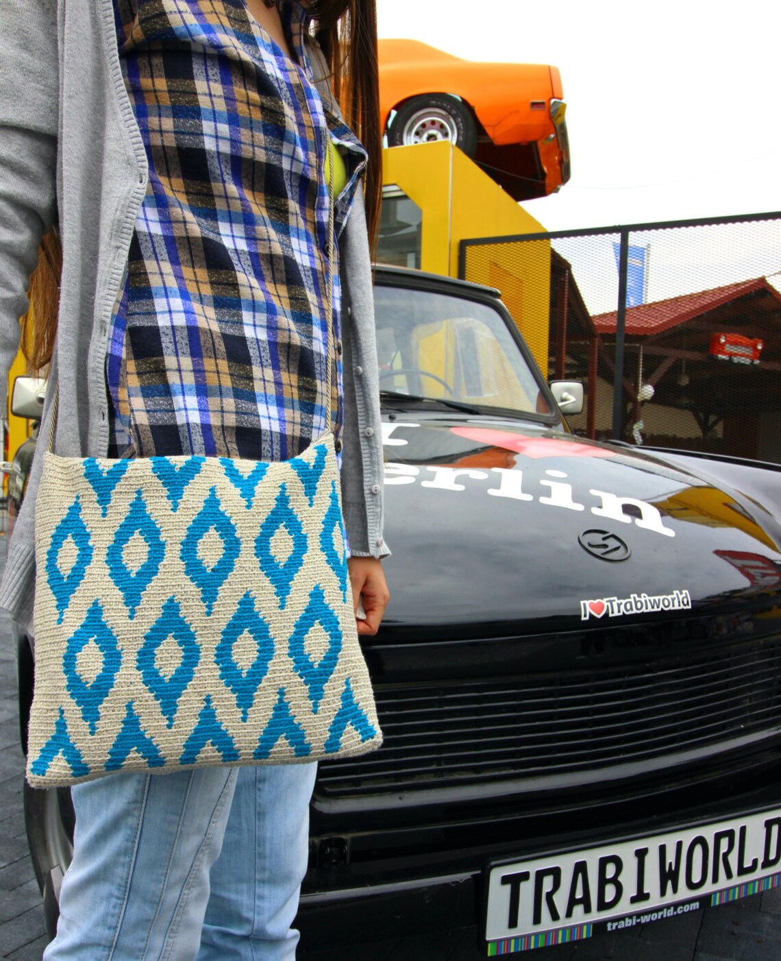 Moroccan Crochet Side Bag PATTERN, Crochet Bag Pattern, Pdf With Graph ...