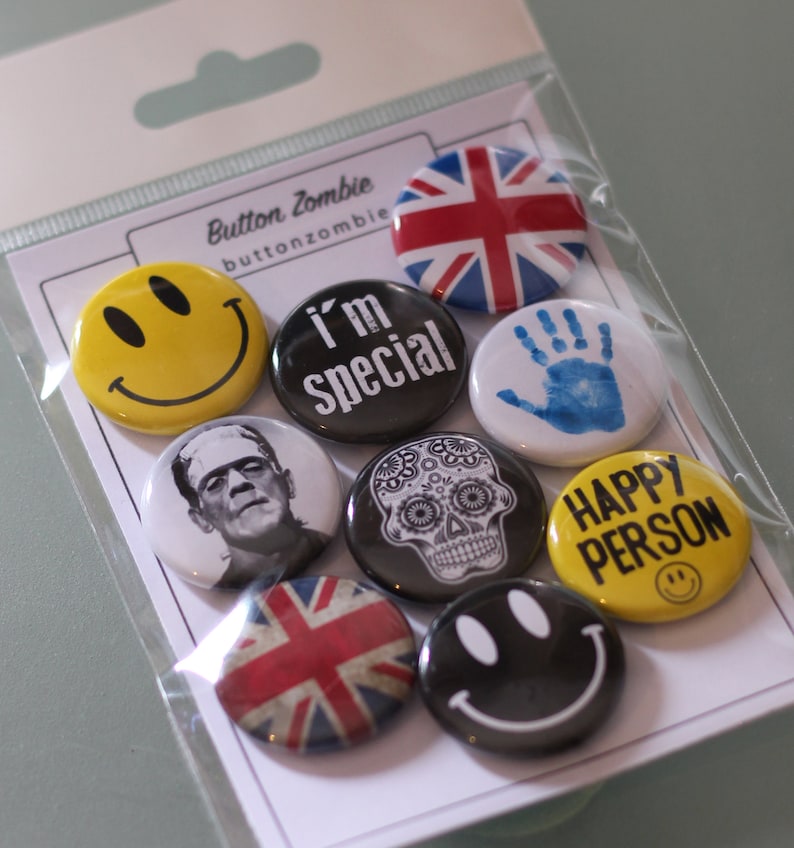 9 Cool Button Badges - Etsy