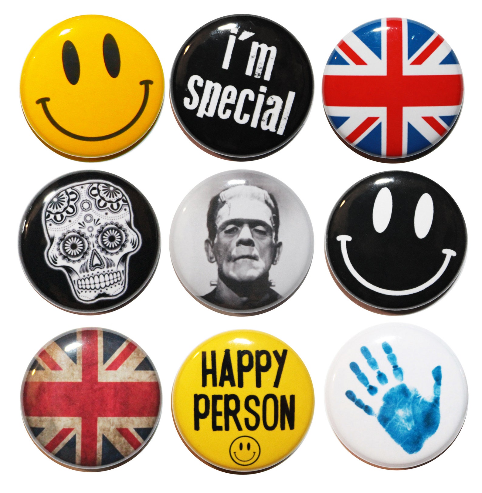 9 Cool Button Badges - Etsy