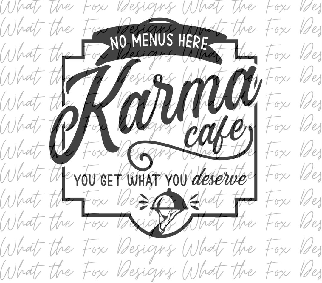 Karma Cafe Digital Download - Etsy
