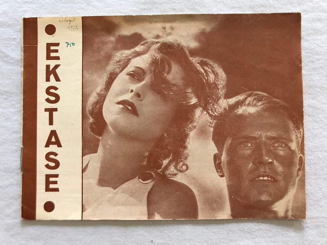 Ekstase Hedy Lamarr Aribert Mog Zvonimir Rogoz 1933 - Etsy