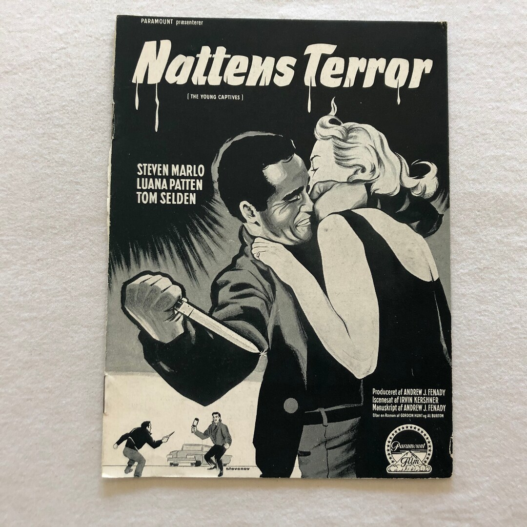 The Young Captives Steven Marlo Luana Patten Tom Selden 1957 - Etsy