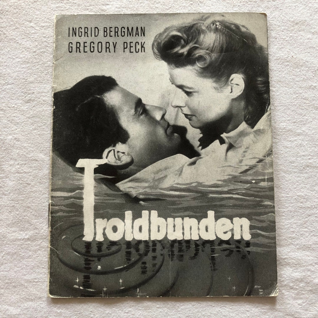 Spellbound Ingrid Bergman Gregory Peck Michael Chekhov 1945 - Etsy