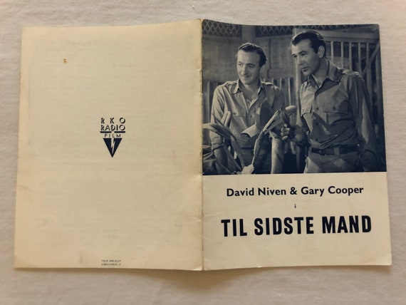 The Real Glory Gary Cooper David Niven Andrea Leeds 1939 Vintage ...