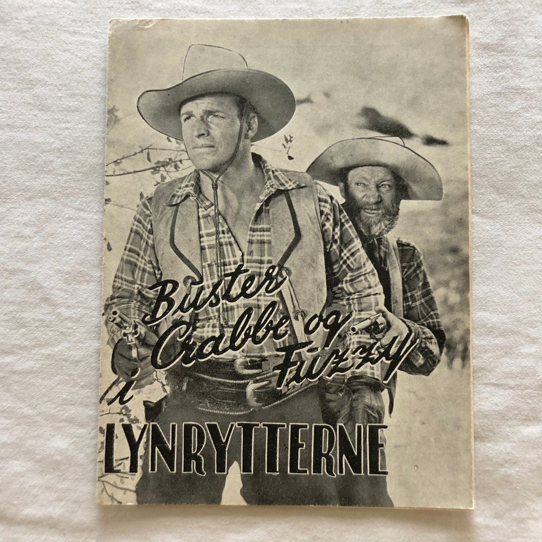 Lightning Raiders Buster Crabbe Al St. John Mady Lawrence 1946 - Etsy
