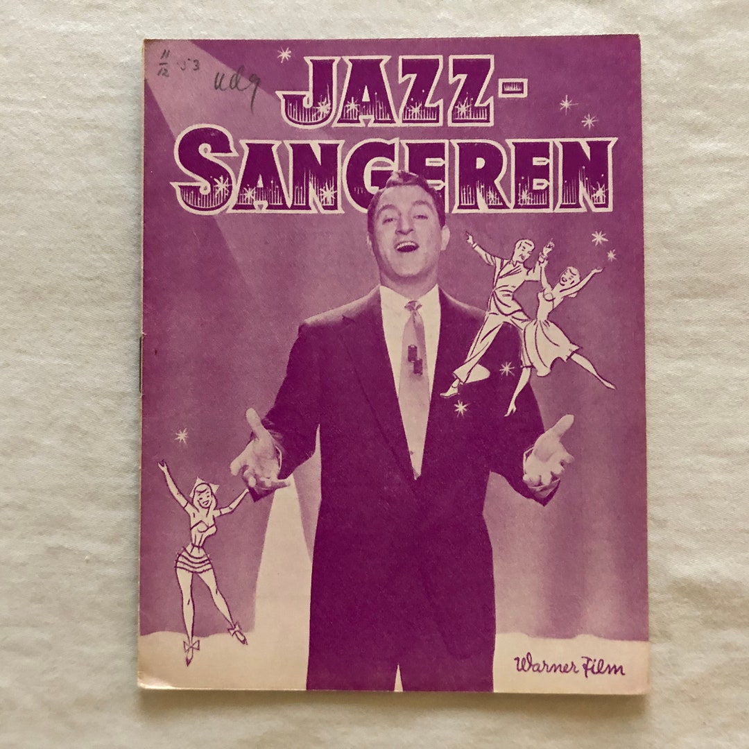 The Jazz Singer Danny Thomas Peggy Lee Eduard Franz 1952 Vtg - Etsy